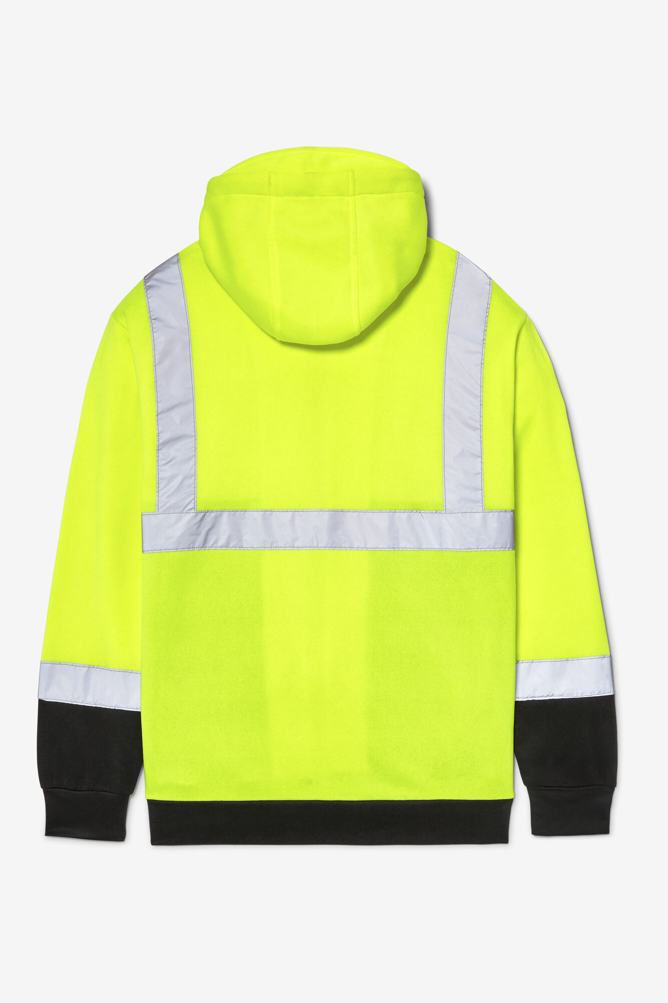 High Visibility Class 2 Long Sleeve Work Hoodie | Fila