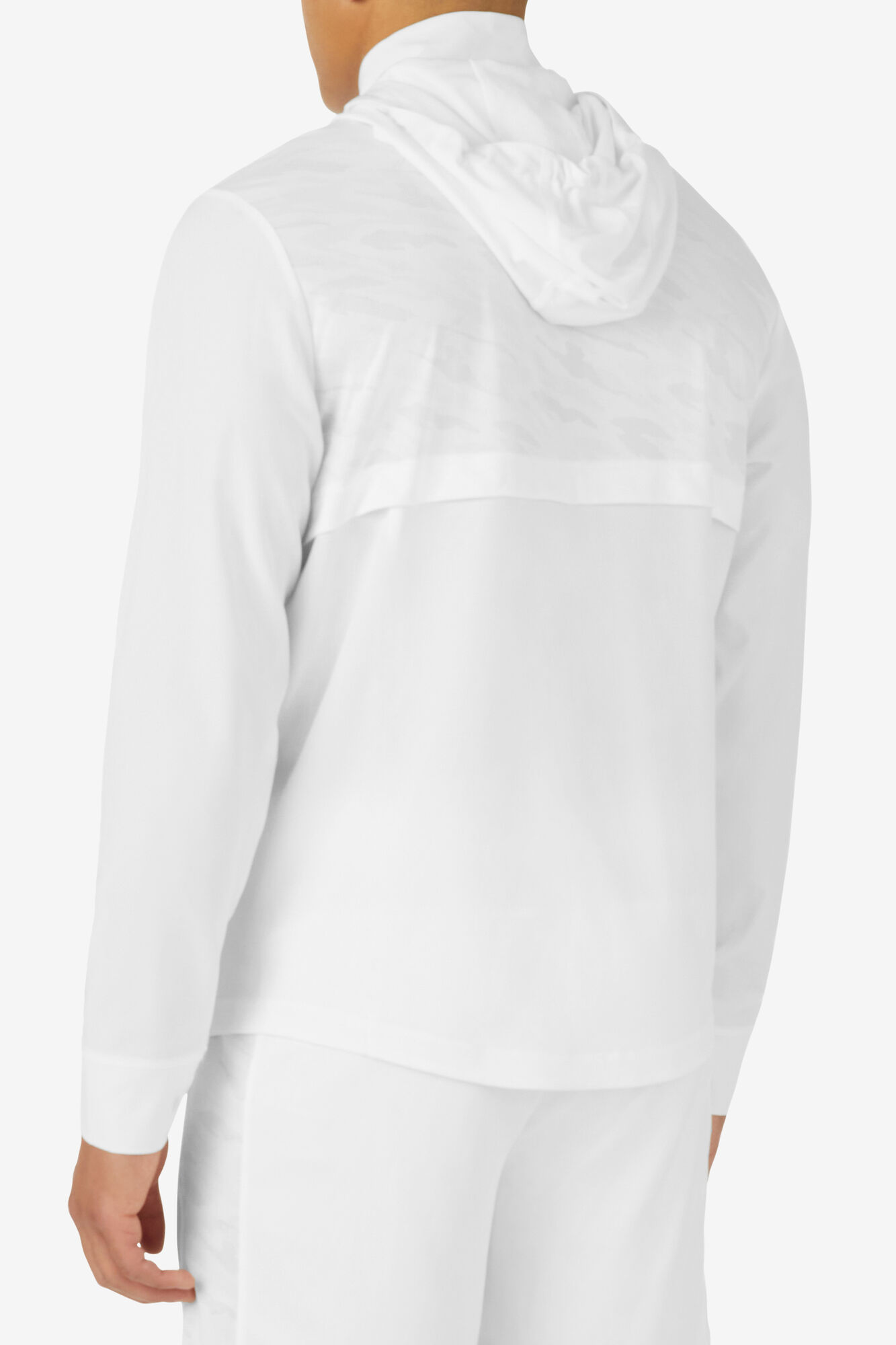 Men's White Track Jacket | Fila