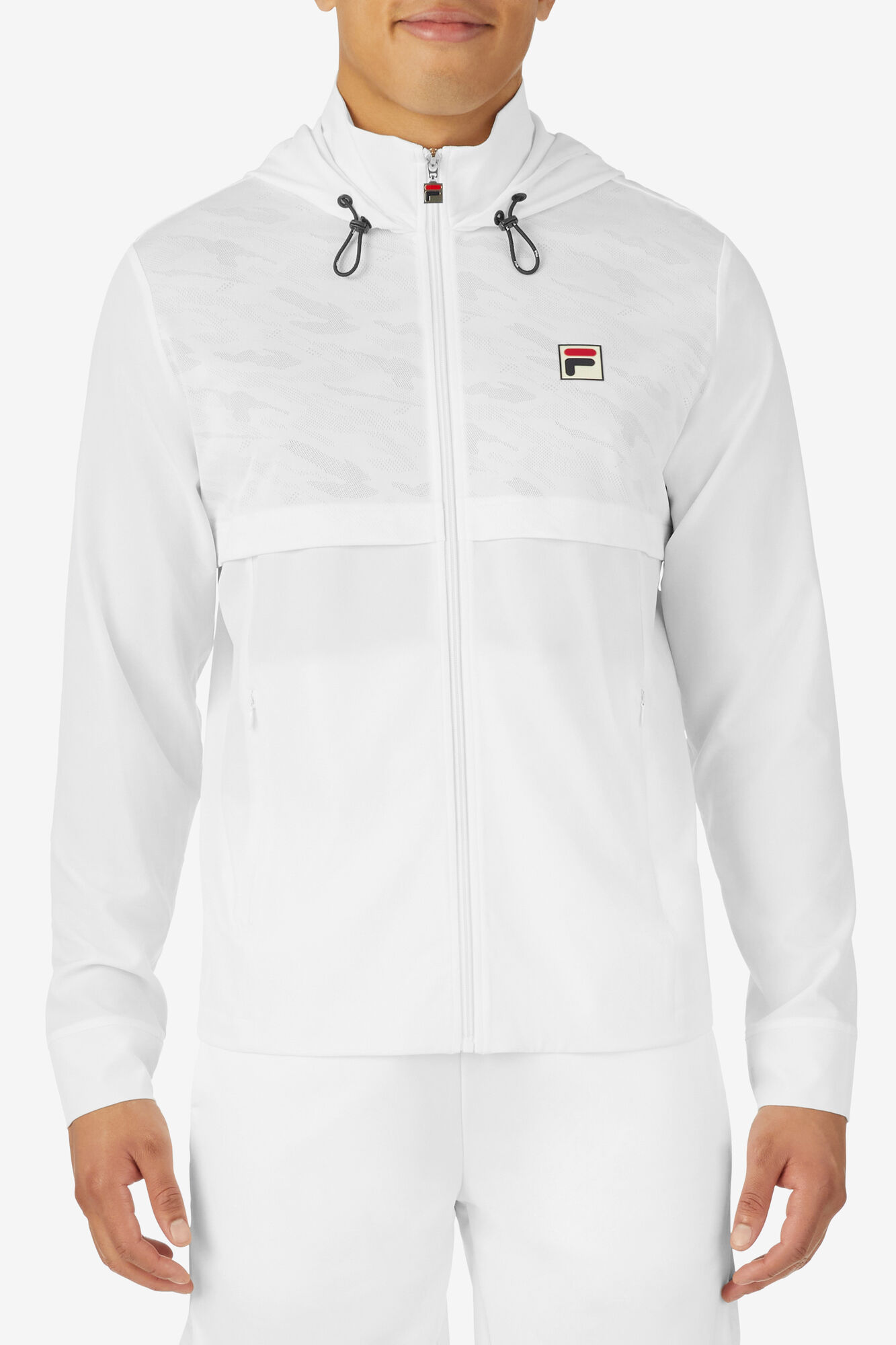 Men's White Track Jacket | Fila