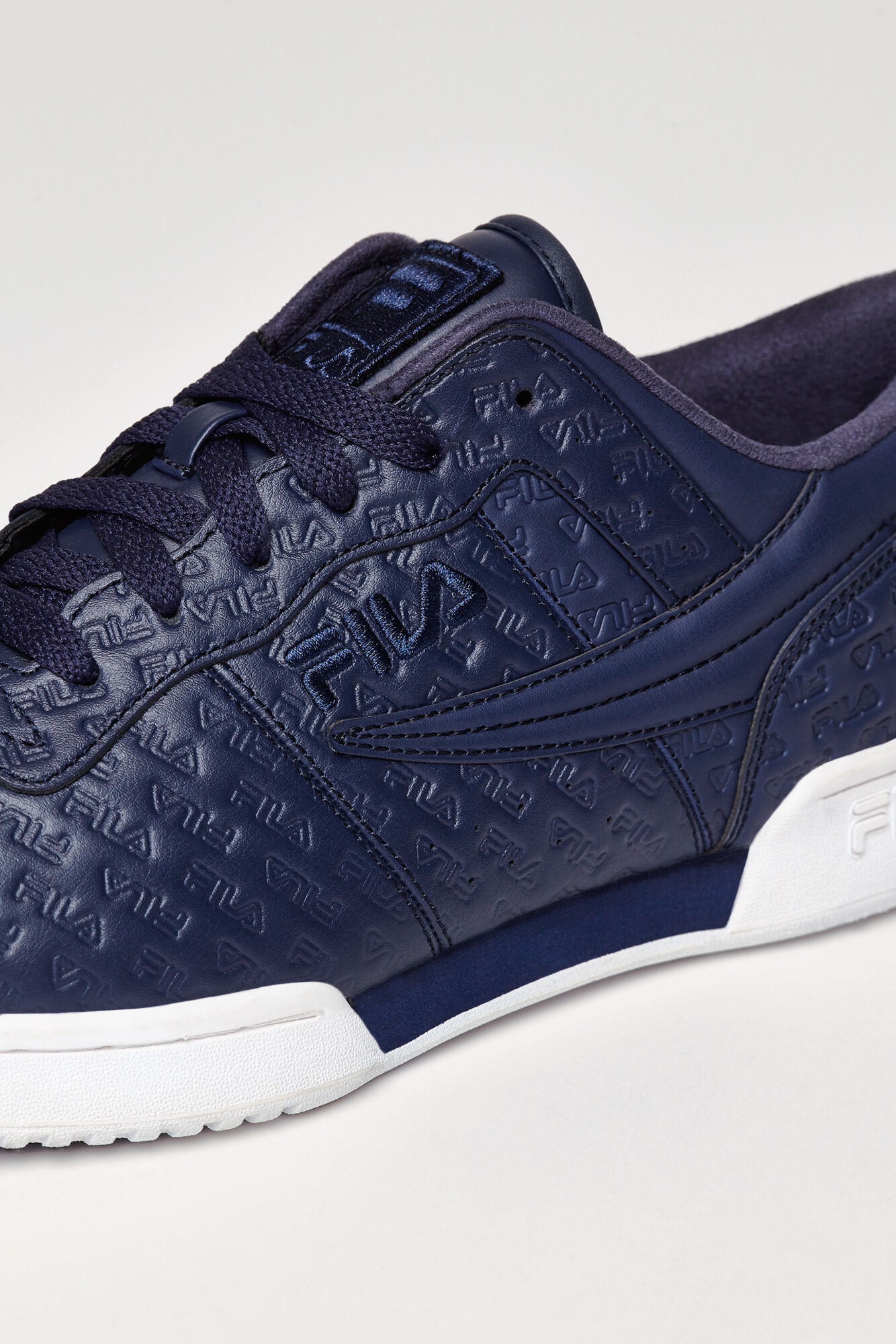 Men's Original White Athletic Shoe - Small Logo | Fila