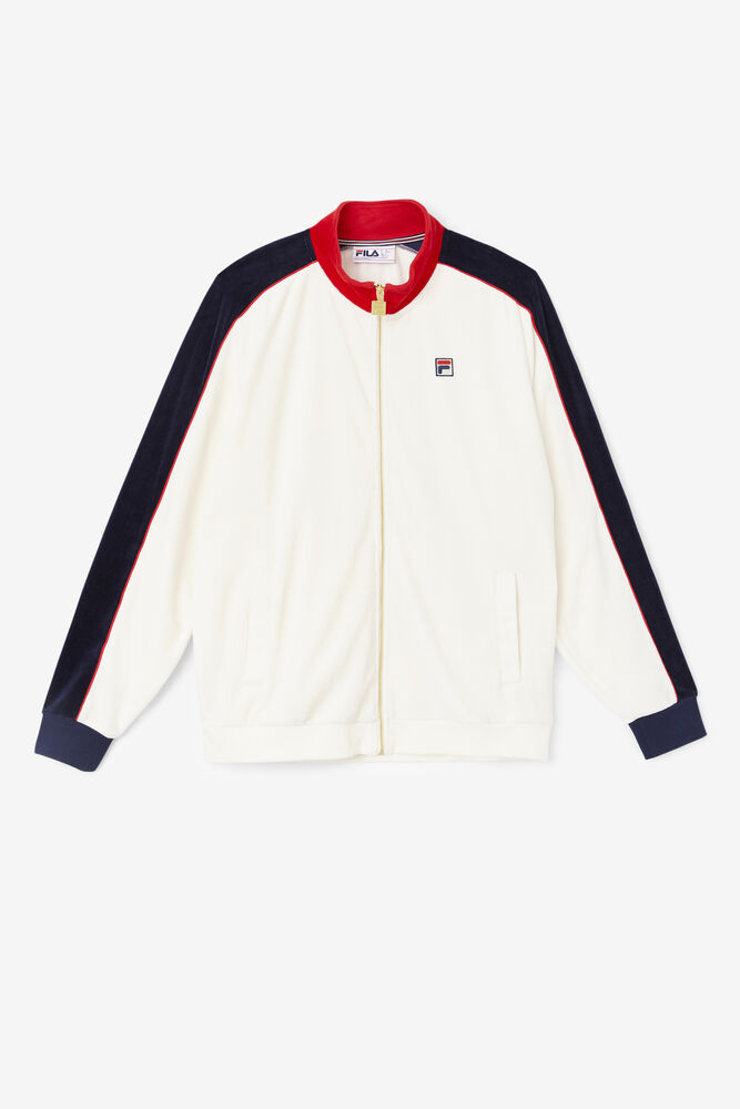 Cima Zip Up Velour Track Jacket | Fila