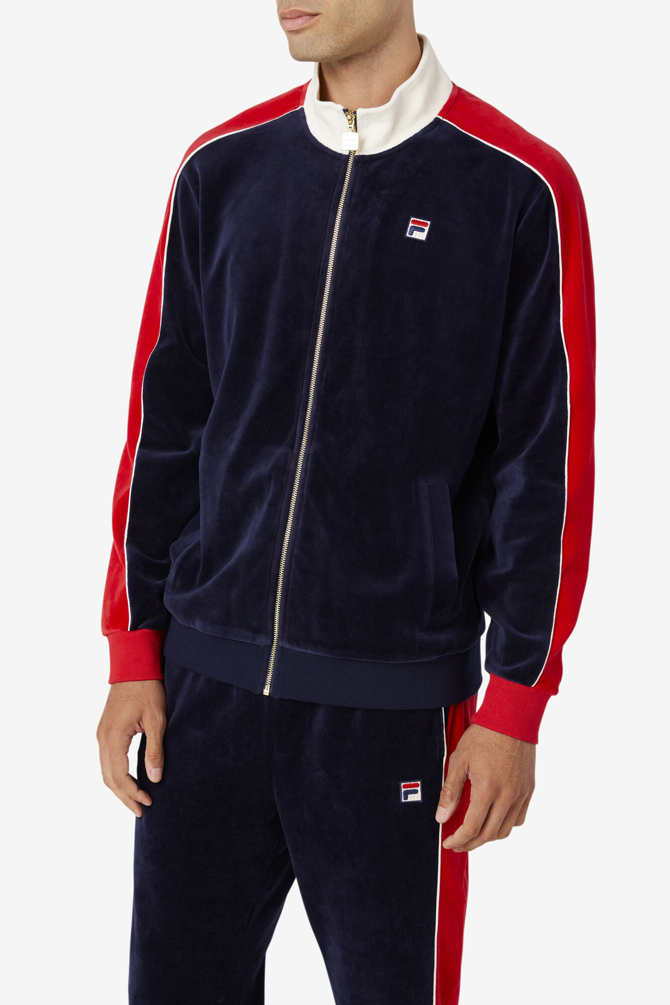 Cima Zip Up Velour Track Jacket | Fila