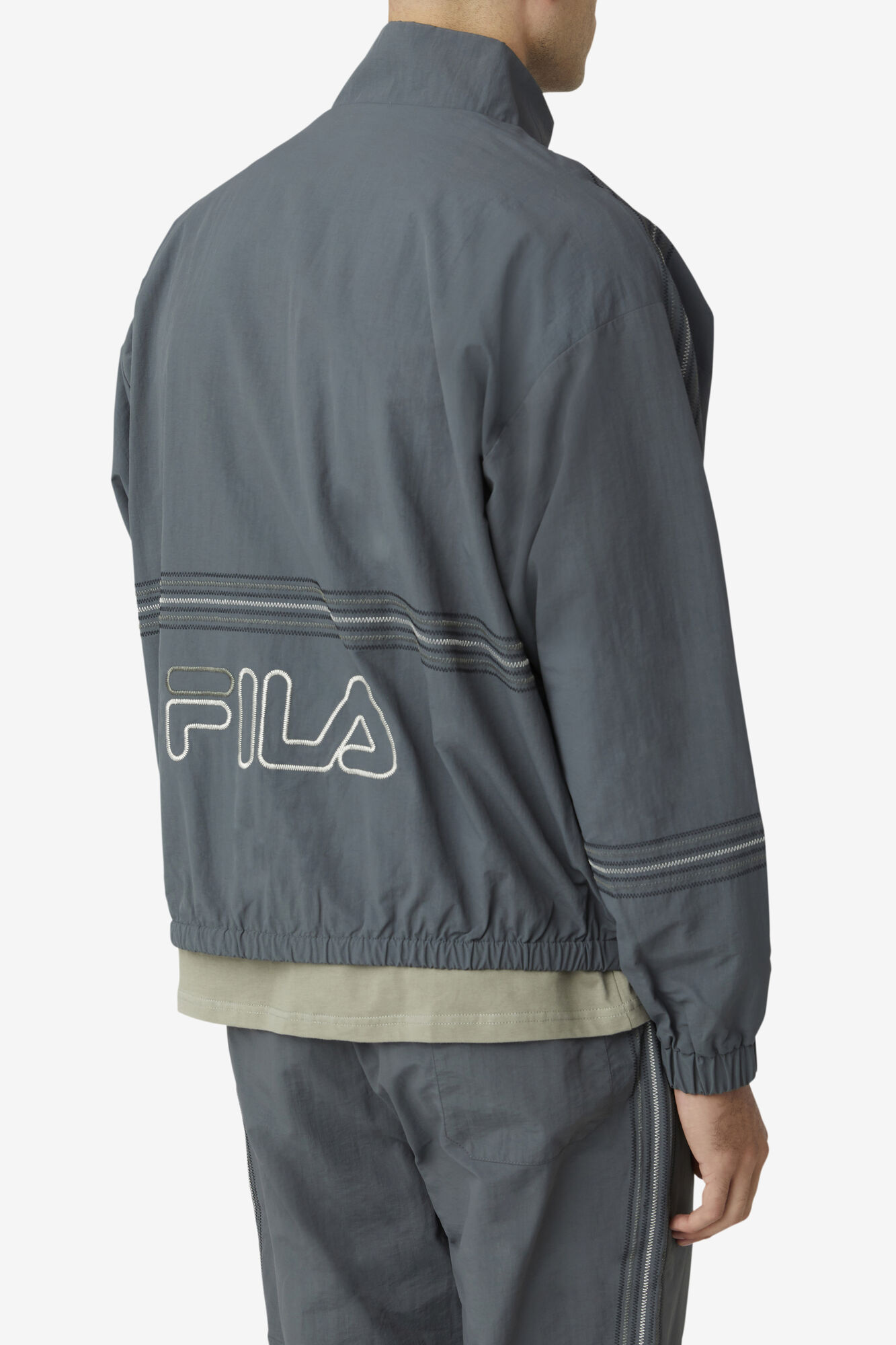 Men's Gray Allen Windbreaker | Fila