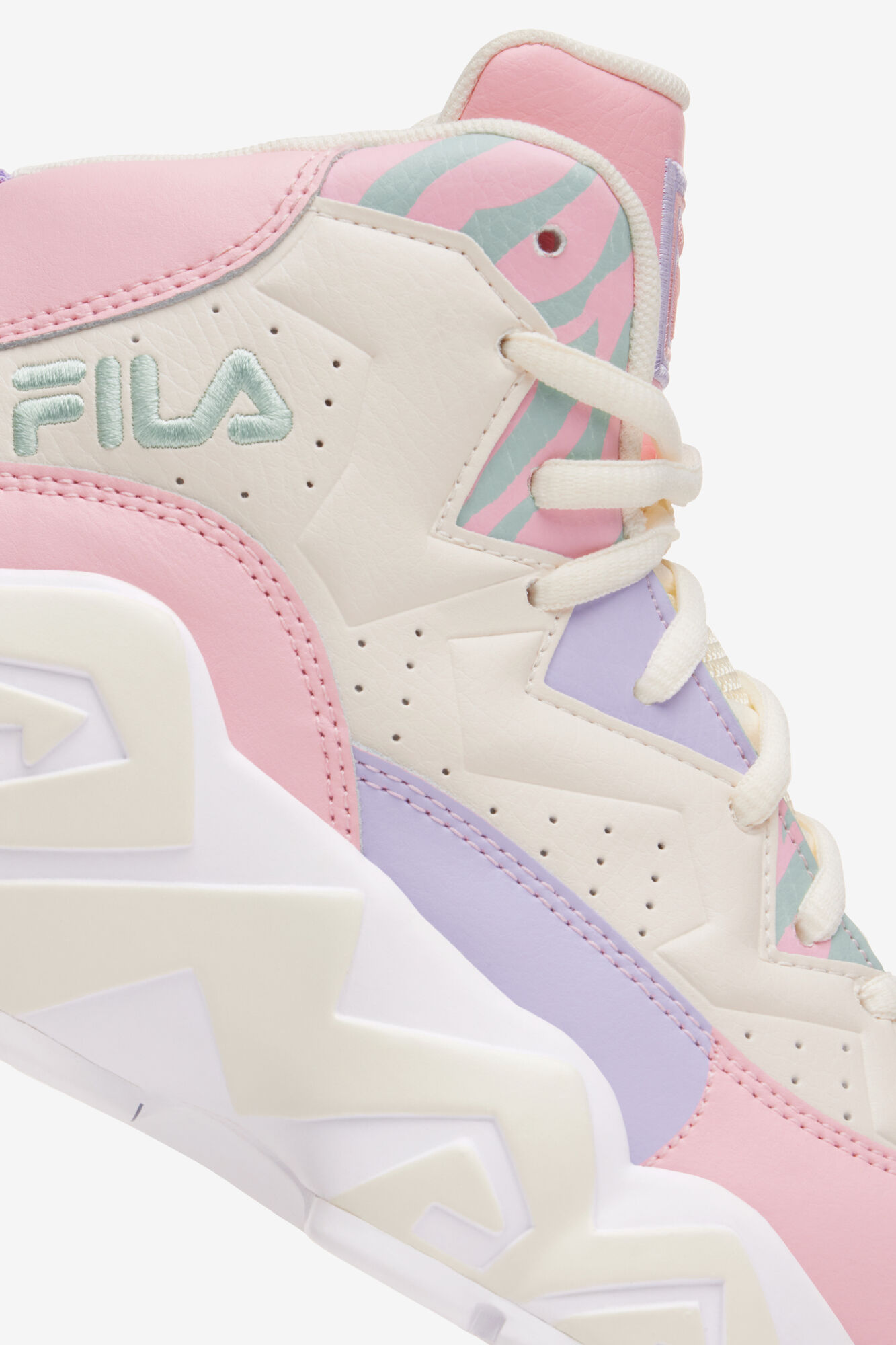 Mb Print Pastel -Pastel Basketball Shoes | Fila