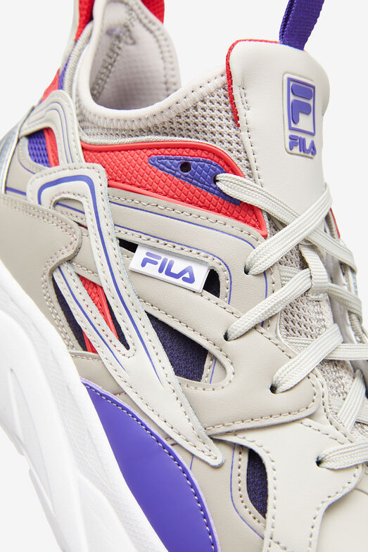 Black & Red Hallasan High Top Sneakers | FILA