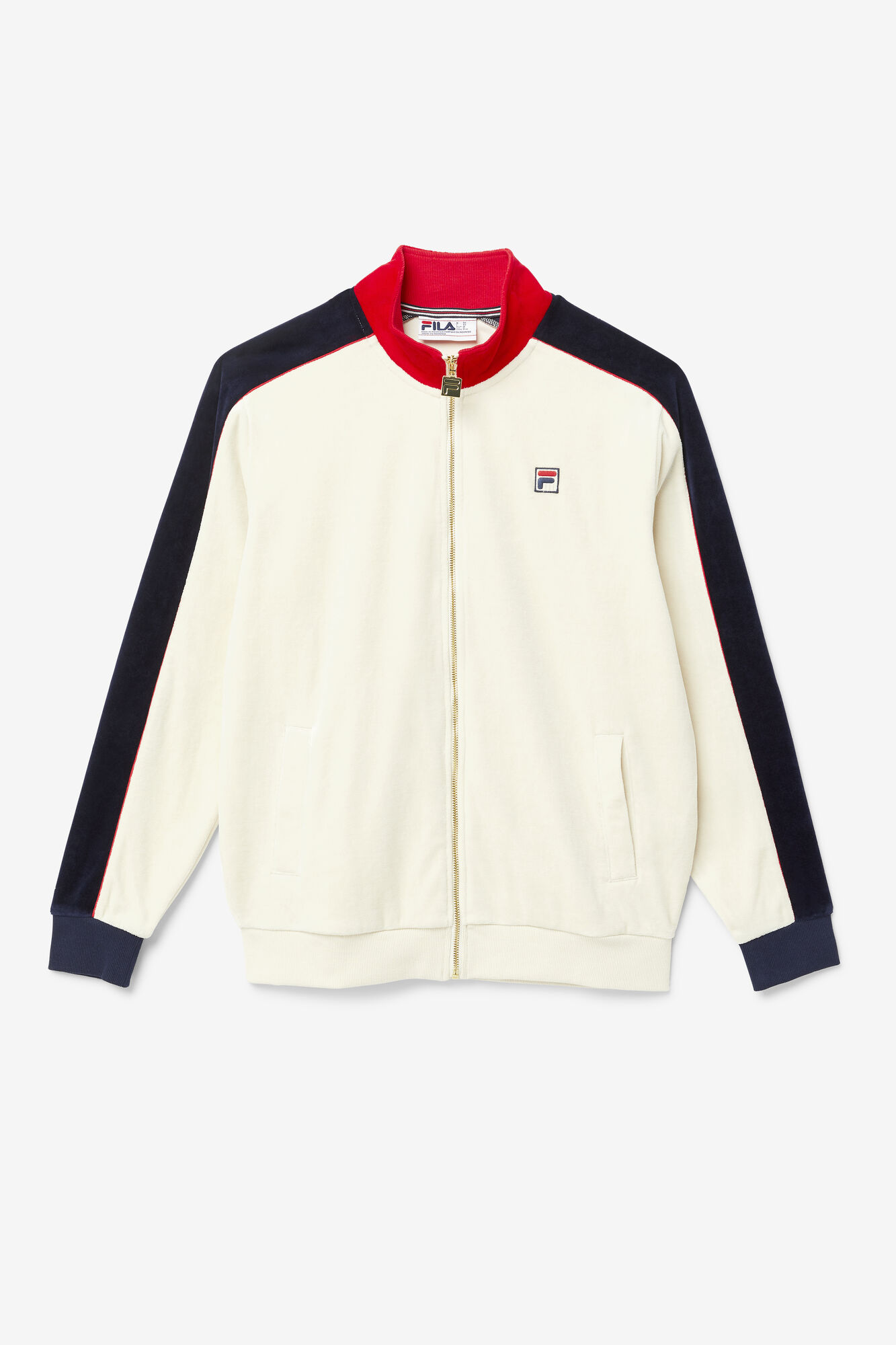 Cima Zip Up Velour Track Jacket | Fila