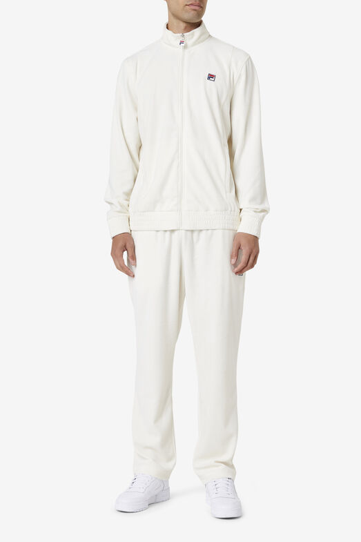 Men's Zip Up Velour Jacket | Fila